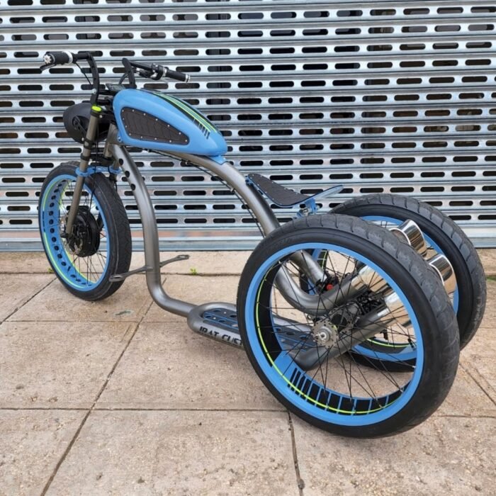Triple Tire Bike (Light Blue) - hustlermotorcycles.com
